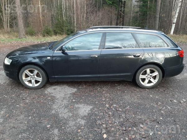 Black Audi A6 2008 in Talsi, with an engine capacity of 2.00 L and mileage of 380 thousand km for 4100 €, photo 3 on AUTOMOTO.COM.LV