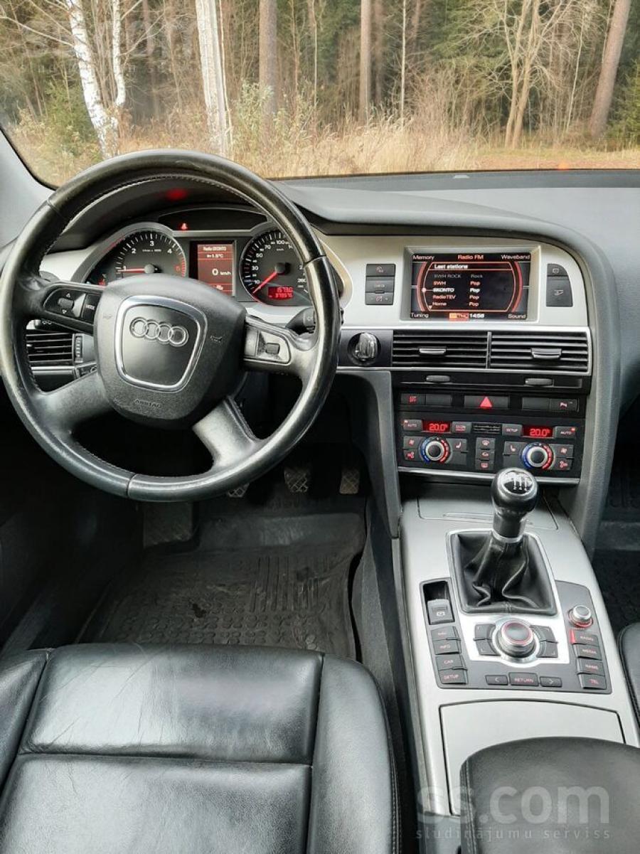 Melns Audi A6 2008 Talsi, ar dzinēja tilpumu 2.00 L un nobraukumu 380 tūkst. km par 4100 €, foto 11 vietnē AUTOMOTO.COM.LV