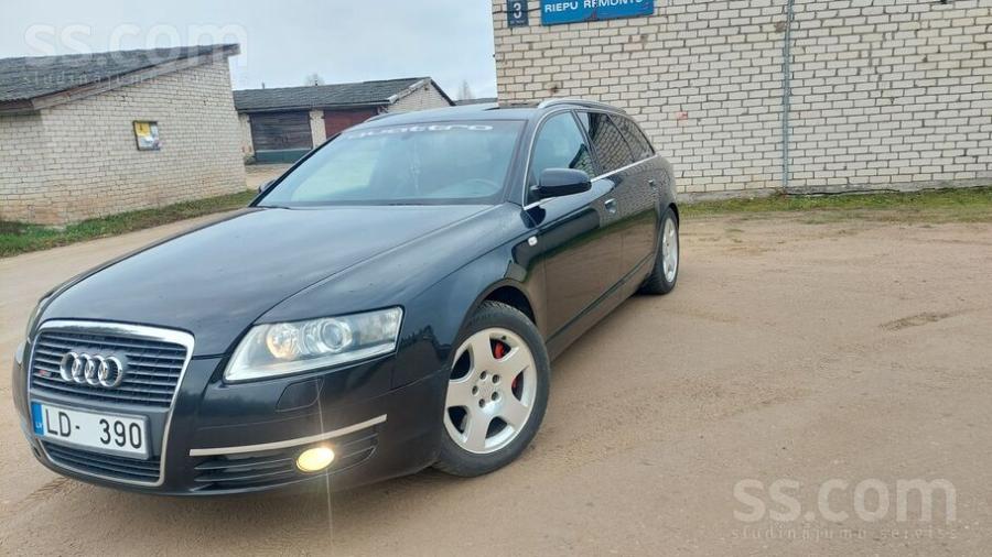 Melns Audi A6 2008 Kuldīga, ar dzinēja tilpumu 3.00 L un nobraukumu 305 tūkst. km par 5273 €, foto 4 vietnē AUTOMOTO.COM.LV