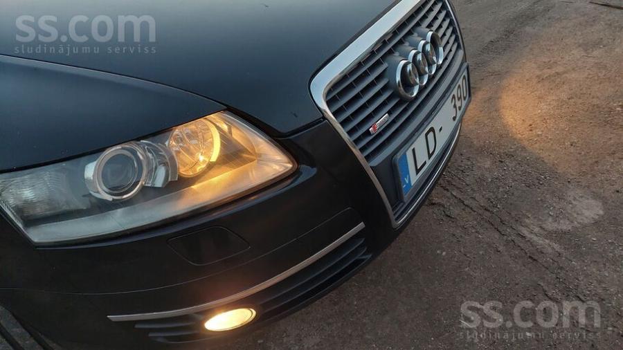 Melns Audi A6 2008 Kuldīga, ar dzinēja tilpumu 3.00 L un nobraukumu 305 tūkst. km par 5273 €, foto 8 vietnē AUTOMOTO.COM.LV