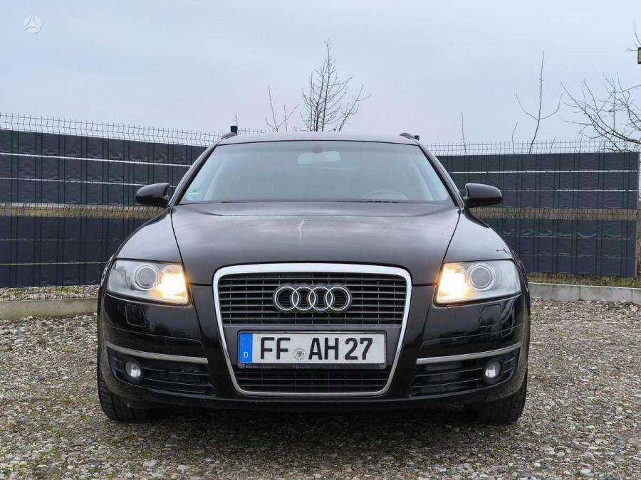 Black Audi A6 2008 in Vilkaviskis, with an engine capacity of 1.97 L and mileage of 222 thousand km for 3900 €, photo 2 on AUTOMOTO.COM.LV