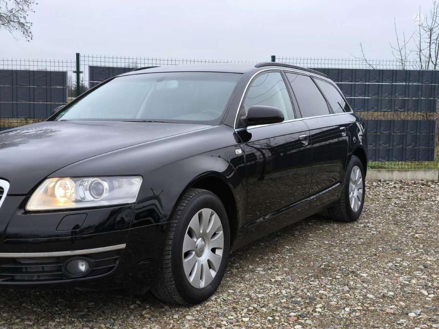 Black Audi A6 2008 in Vilkaviskis, with an engine capacity of 1.97 L and mileage of 222 thousand km for 3900 €, photo 3 on AUTOMOTO.COM.LV