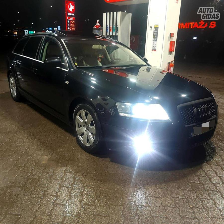 Melns Audi A6 2008 Šauļi, ar dzinēja tilpumu 2.00 L un nobraukumu 300 tūkst. km par 3750 €, foto 1 vietnē AUTOMOTO.COM.LV