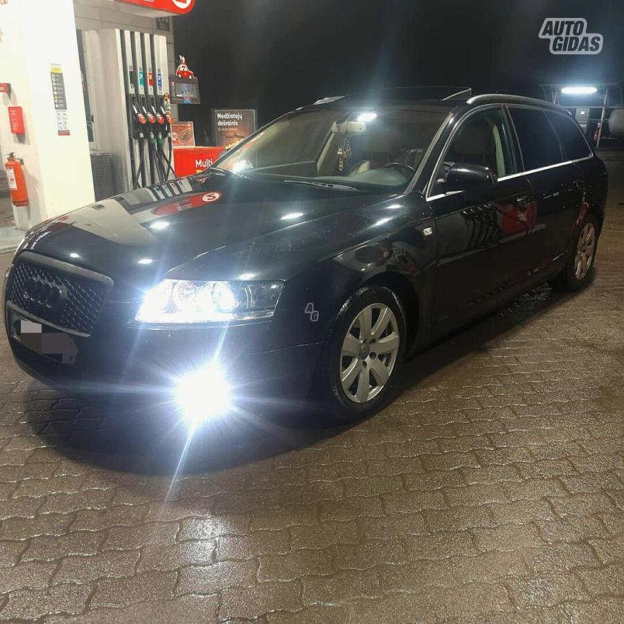 Melns Audi A6 2008 Šauļi, ar dzinēja tilpumu 2.00 L un nobraukumu 300 tūkst. km par 3750 €, foto 2 vietnē AUTOMOTO.COM.LV