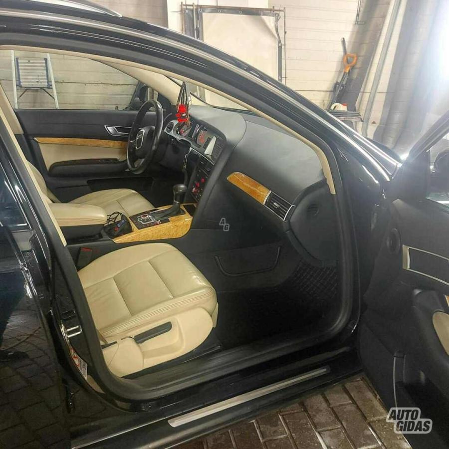 Melns Audi A6 2008 Šauļi, ar dzinēja tilpumu 2.00 L un nobraukumu 300 tūkst. km par 3750 €, foto 7 vietnē AUTOMOTO.COM.LV