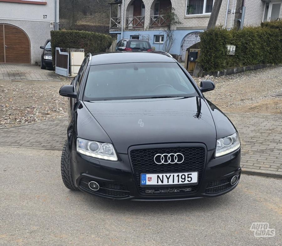 Black Audi A6 2008 in Alytus, with an engine capacity of 3.00 L and mileage of 260 thousand km for 5300 €, photo 15 on AUTOMOTO.COM.LV