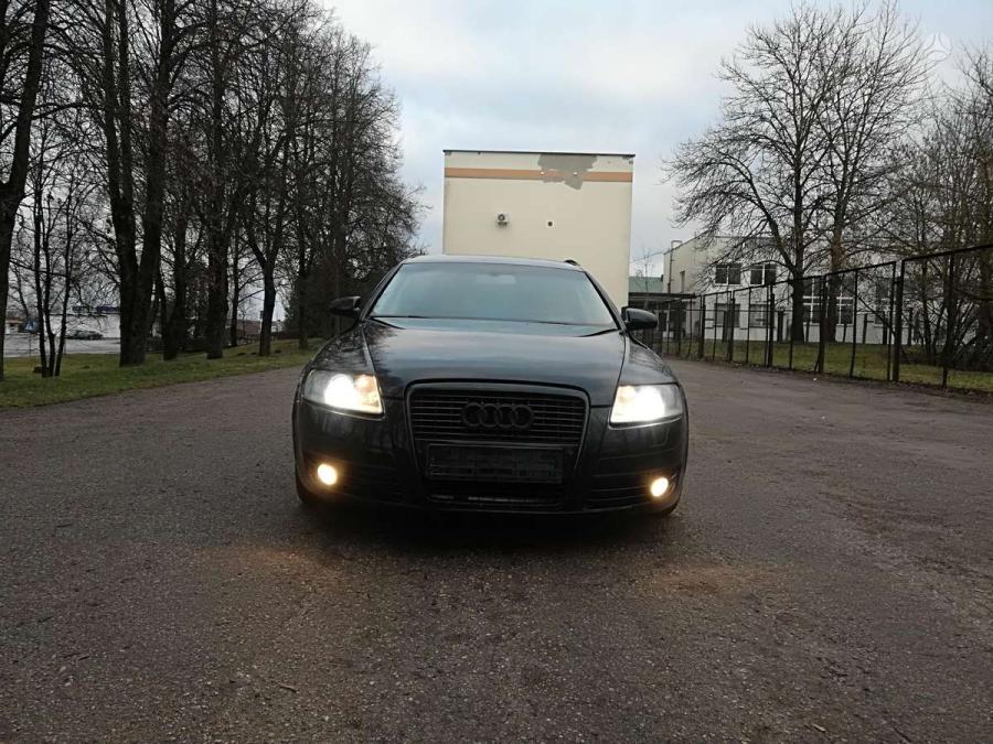 Black Audi A6 2008 in Ukmerge, with an engine capacity of 2.70 L and mileage of 306 thousand km for 3800 €, photo 1 on AUTOMOTO.COM.LV