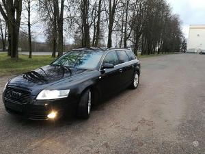 Black Audi A6 2008 in Ukmerge, with an engine capacity of 2.70 L and mileage of 306 thousand km for 3800 €, photo 2 on AUTOMOTO.COM.LV