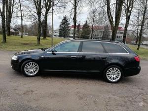 Black Audi A6 2008 in Ukmerge, with an engine capacity of 2.70 L and mileage of 306 thousand km for 3800 €, photo 3 on AUTOMOTO.COM.LV
