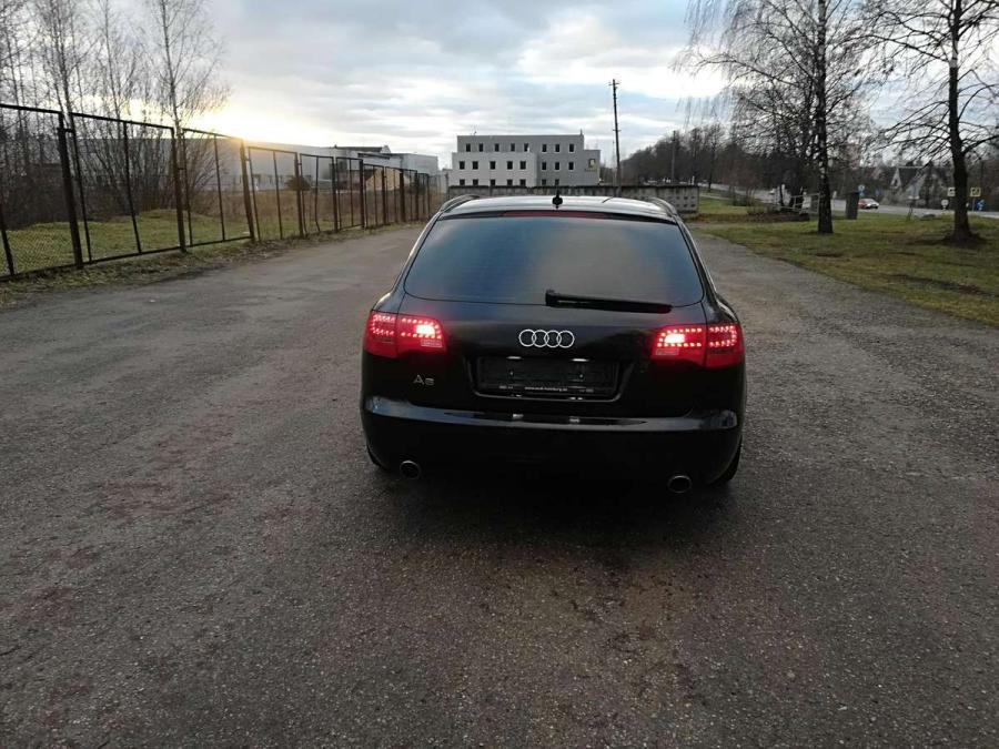 Black Audi A6 2008 in Ukmerge, with an engine capacity of 2.70 L and mileage of 306 thousand km for 3800 €, photo 5 on AUTOMOTO.COM.LV