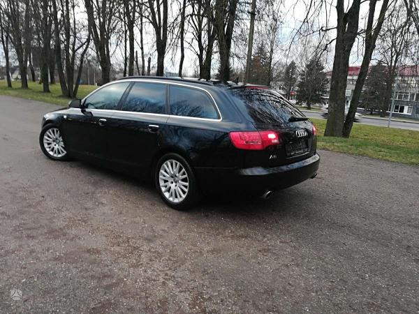 Melns Audi A6 2008 Ukmergė, ar dzinēja tilpumu 2.70 L un nobraukumu 306 tūkst. km par 3800 €, foto 6 vietnē AUTOMOTO.COM.LV