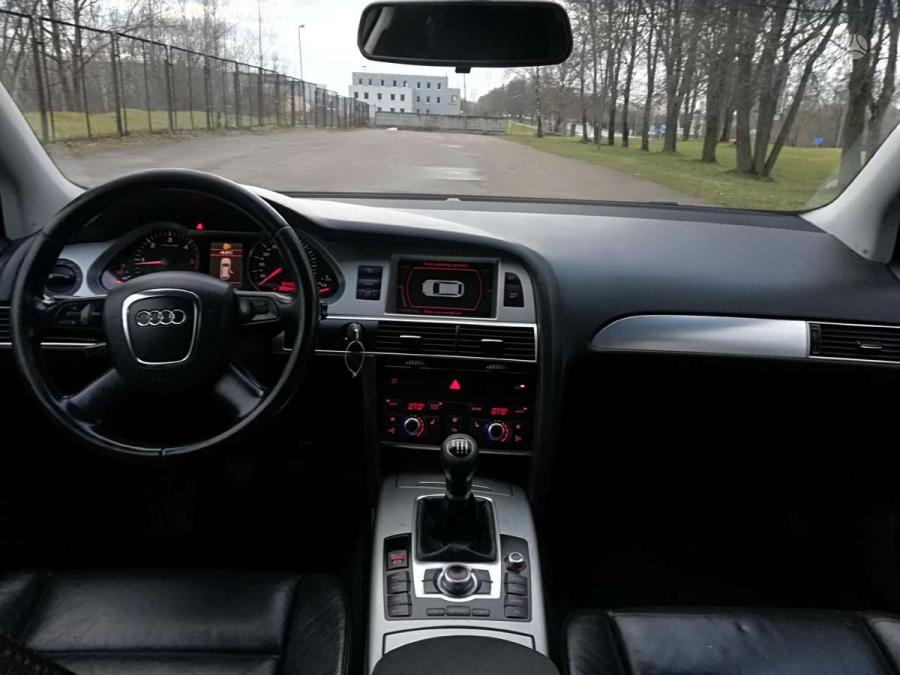 Black Audi A6 2008 in Ukmerge, with an engine capacity of 2.70 L and mileage of 306 thousand km for 3800 €, photo 26 on AUTOMOTO.COM.LV
