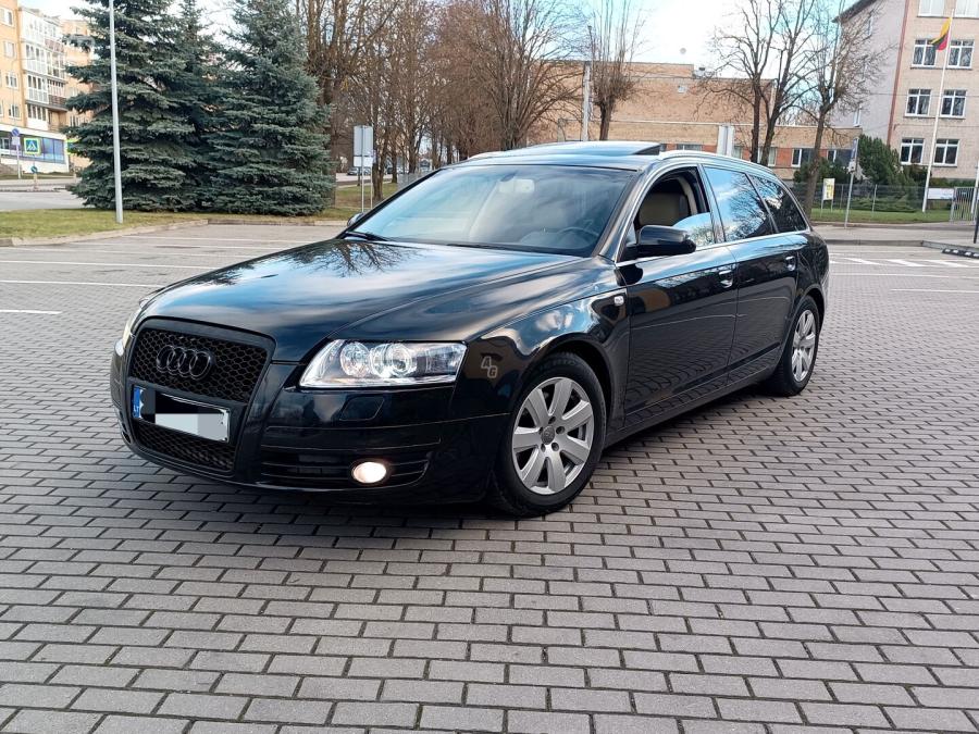 Black Audi A6 2008 in Siauliai, with an engine capacity of 2.00 L and mileage of 350 thousand km for 3550 €, photo 1 on AUTOMOTO.COM.LV