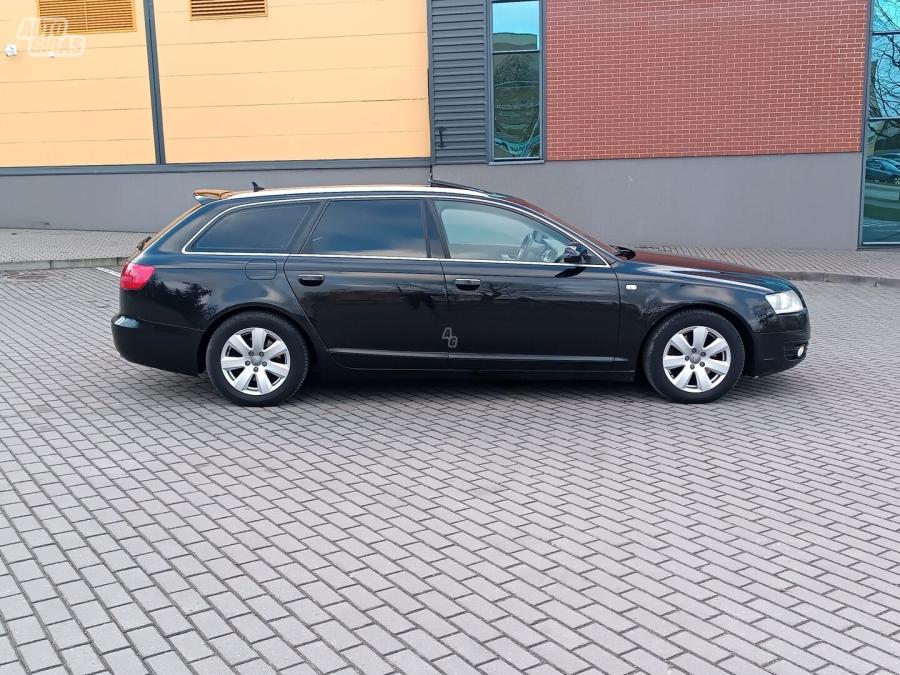 Black Audi A6 2008 in Siauliai, with an engine capacity of 2.00 L and mileage of 350 thousand km for 3550 €, photo 9 on AUTOMOTO.COM.LV