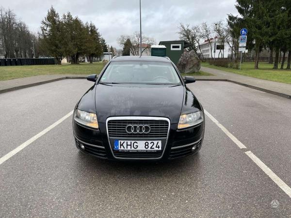 Black Audi A6 2008 in Vilnius, with an engine capacity of 2.00 L and mileage of 252 thousand km for 1650 €, photo 1 on AUTOMOTO.COM.LV
