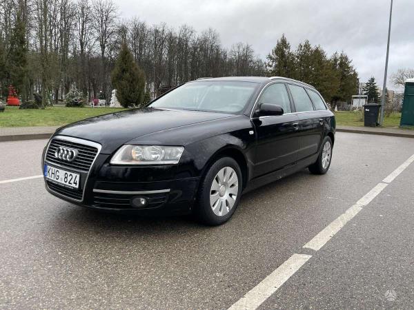 Black Audi A6 2008 in Vilnius, with an engine capacity of 2.00 L and mileage of 252 thousand km for 1650 €, photo 2 on AUTOMOTO.COM.LV