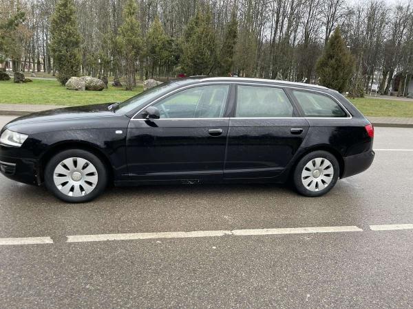 Black Audi A6 2008 in Vilnius, with an engine capacity of 2.00 L and mileage of 252 thousand km for 1650 €, photo 3 on AUTOMOTO.COM.LV