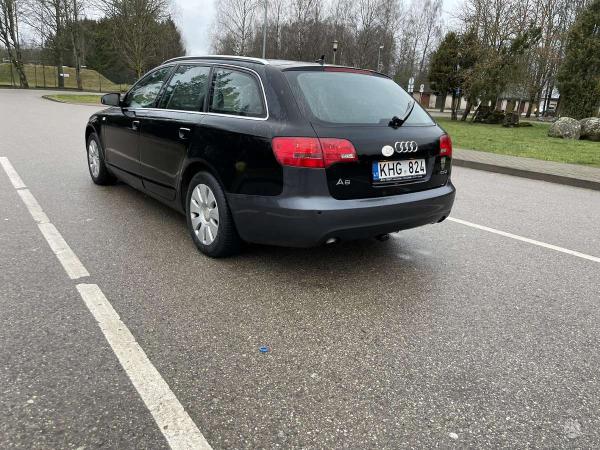 Black Audi A6 2008 in Vilnius, with an engine capacity of 2.00 L and mileage of 252 thousand km for 1650 €, photo 5 on AUTOMOTO.COM.LV