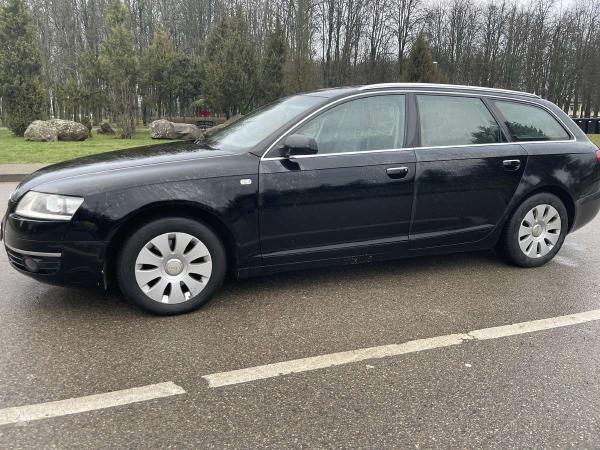 Black Audi A6 2008 in Vilnius, with an engine capacity of 2.00 L and mileage of 252 thousand km for 1650 €, photo 7 on AUTOMOTO.COM.LV