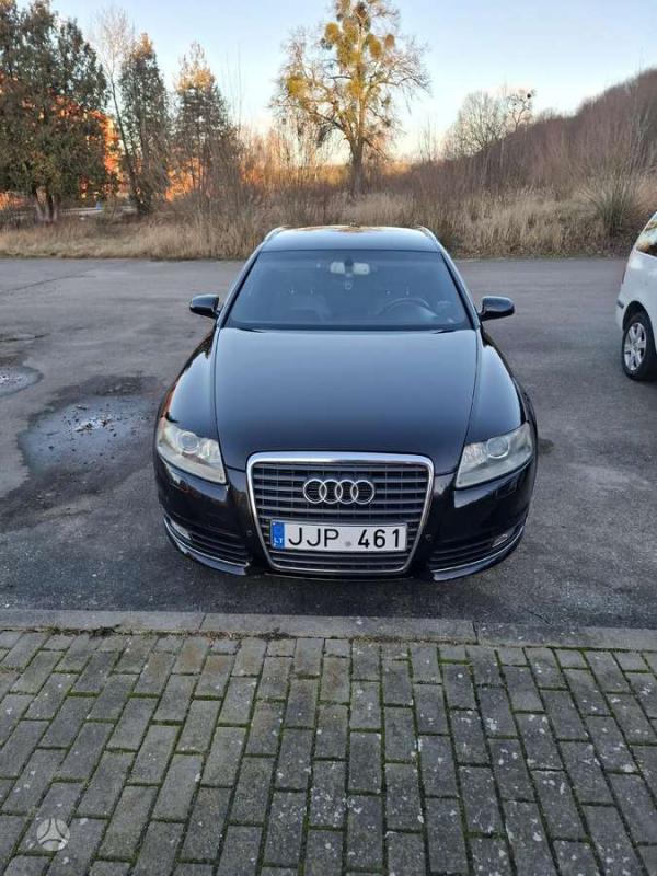 Melns Audi A6 2008 Kauņa, ar dzinēja tilpumu 1.97 L un nobraukumu 3277 tūkst. km par 4600 €, foto 1 vietnē AUTOMOTO.COM.LV