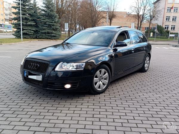 Melns Audi A6 2008 Šauļi, ar dzinēja tilpumu 2.00 L un nobraukumu 350 tūkst. km par 3550 €, foto 1 vietnē AUTOMOTO.COM.LV