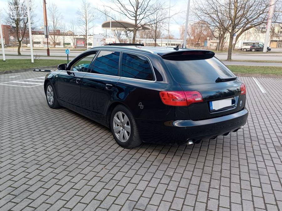 Melns Audi A6 2008 Šauļi, ar dzinēja tilpumu 2.00 L un nobraukumu 350 tūkst. km par 3550 €, foto 3 vietnē AUTOMOTO.COM.LV