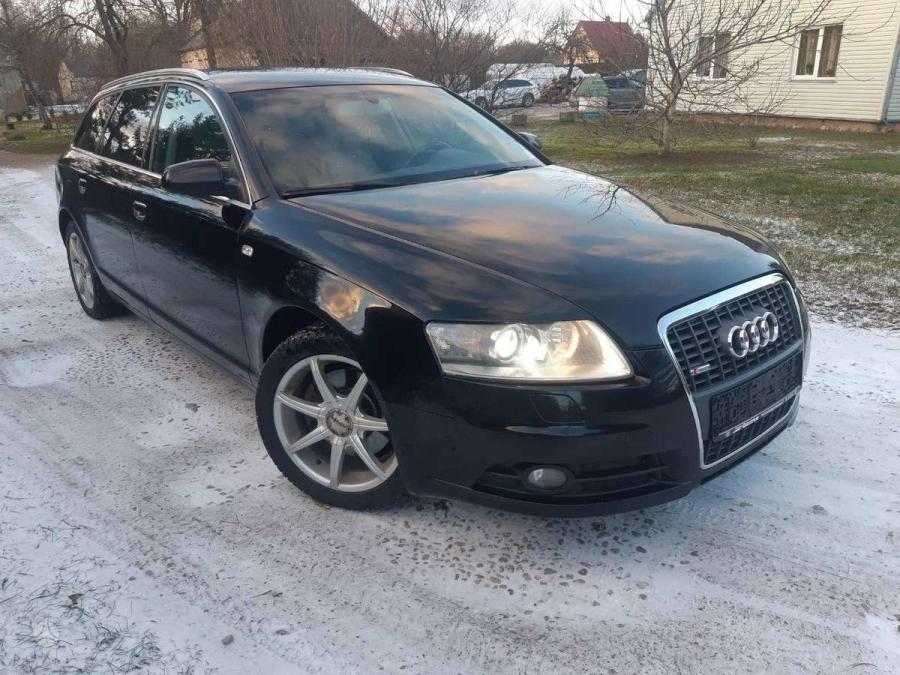 Black Audi A6 2008 in Raseiniai, with an engine capacity of 1.97 L and mileage of 268 thousand km for 3400 €, photo 2 on AUTOMOTO.COM.LV