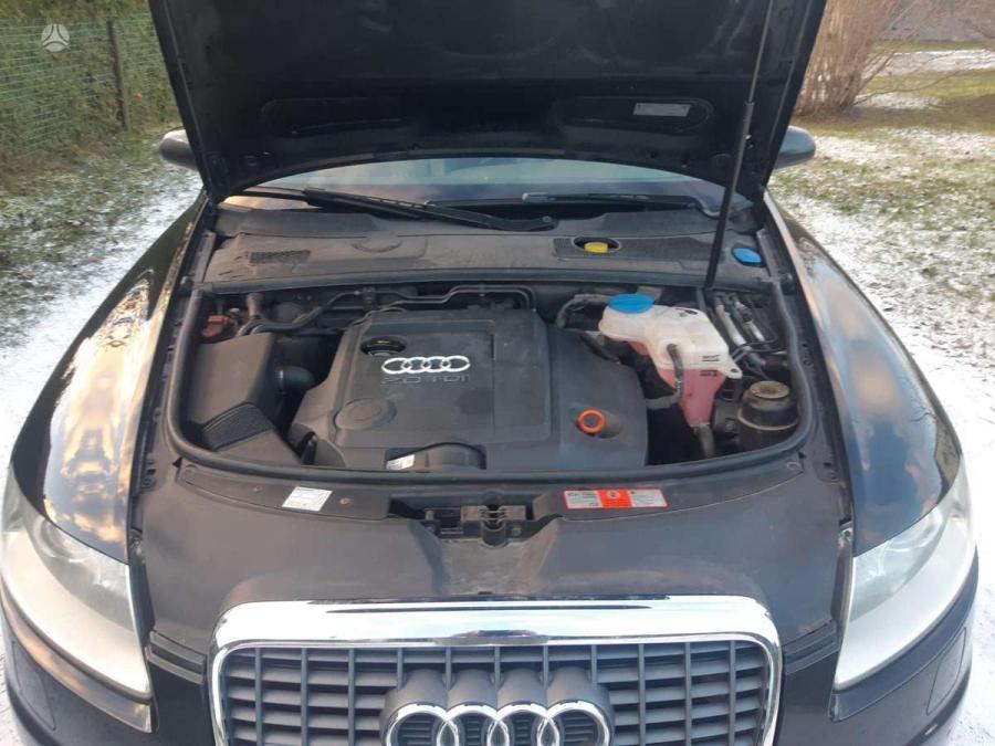 Black Audi A6 2008 in Raseiniai, with an engine capacity of 1.97 L and mileage of 268 thousand km for 3400 €, photo 13 on AUTOMOTO.COM.LV