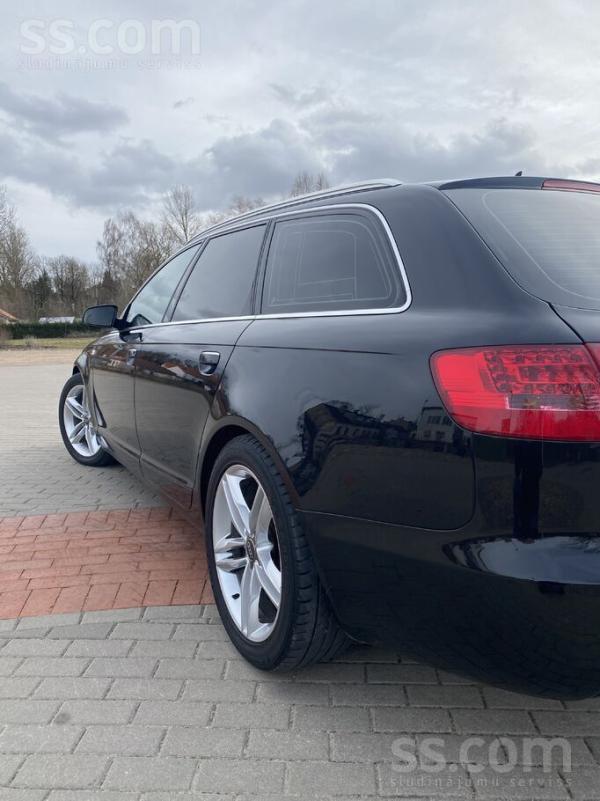 Black Audi A6 2008 in Bauska, with an engine capacity of 2.70 L and mileage of 332 thousand km for 4250 €, photo 3 on AUTOMOTO.COM.LV
