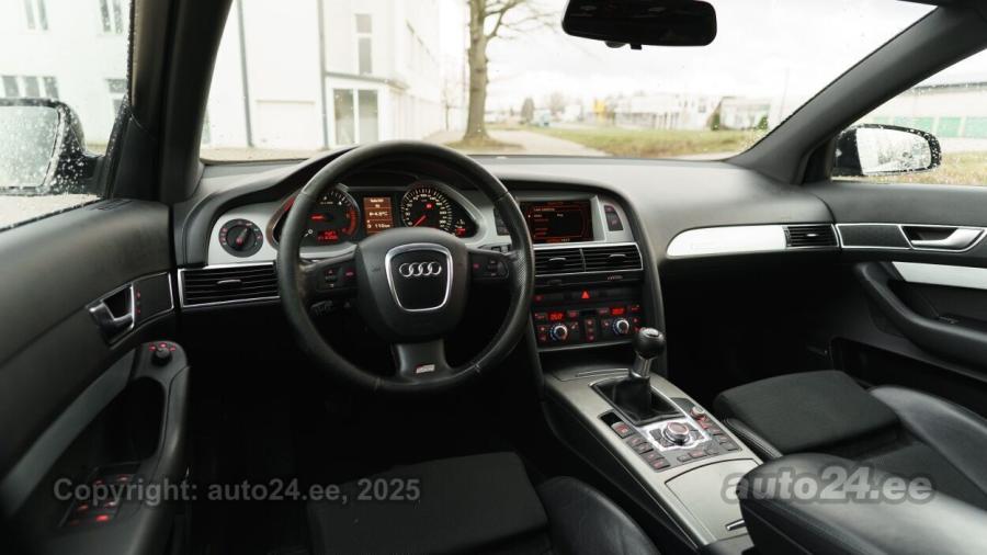 Melns Audi A6 2008 Tartu, ar dzinēja tilpumu 3.00 L un nobraukumu 308 tūkst. km par 4500 €, foto 10 vietnē AUTOMOTO.COM.LV