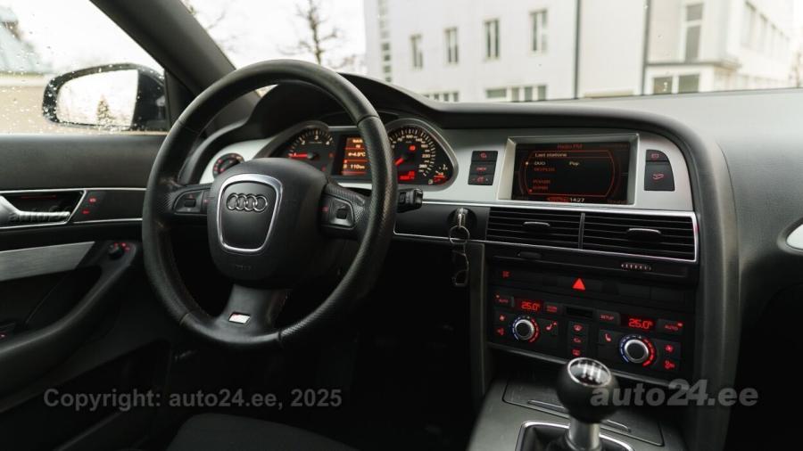 Melns Audi A6 2008 Tartu, ar dzinēja tilpumu 3.00 L un nobraukumu 308 tūkst. km par 4500 €, foto 15 vietnē AUTOMOTO.COM.LV