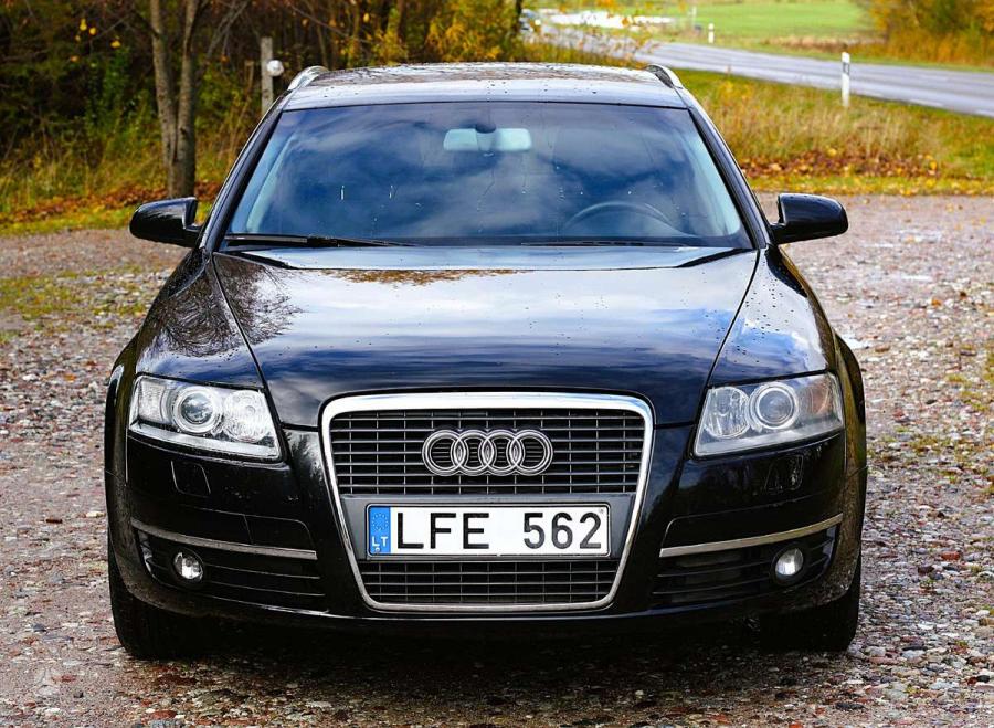 Black Audi A6 2008 in Kretinga, with an engine capacity of 1.97 L and mileage of 364 thousand km for 4999 €, photo 3 on AUTOMOTO.COM.LV