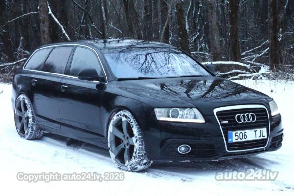 Black Audi A6 2008 in Tallinn, with an engine capacity of 3.00 L and mileage of 400 thousand km for 6200 €, photo 1 on AUTOMOTO.COM.LV