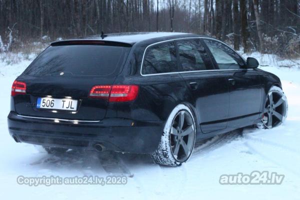 Black Audi A6 2008 in Tallinn, with an engine capacity of 3.00 L and mileage of 400 thousand km for 6200 €, photo 4 on AUTOMOTO.COM.LV