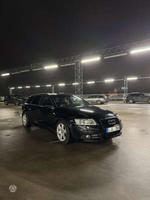 Melns Audi A6 2008 Kauņa, ar dzinēja tilpumu 2.97 L un nobraukumu 448 tūkst. km par 3700 €, foto  vietnē AUTOMOTO.COM.LV