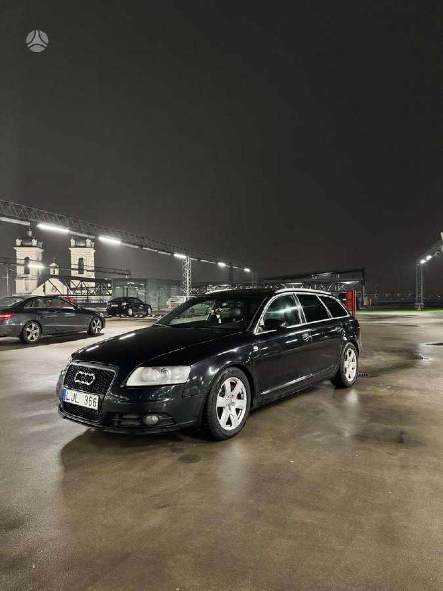 Black Audi A6 2008 in Kaunas, with an engine capacity of 2.97 L and mileage of 448 thousand km for 3700 €, photo 4 on AUTOMOTO.COM.LV