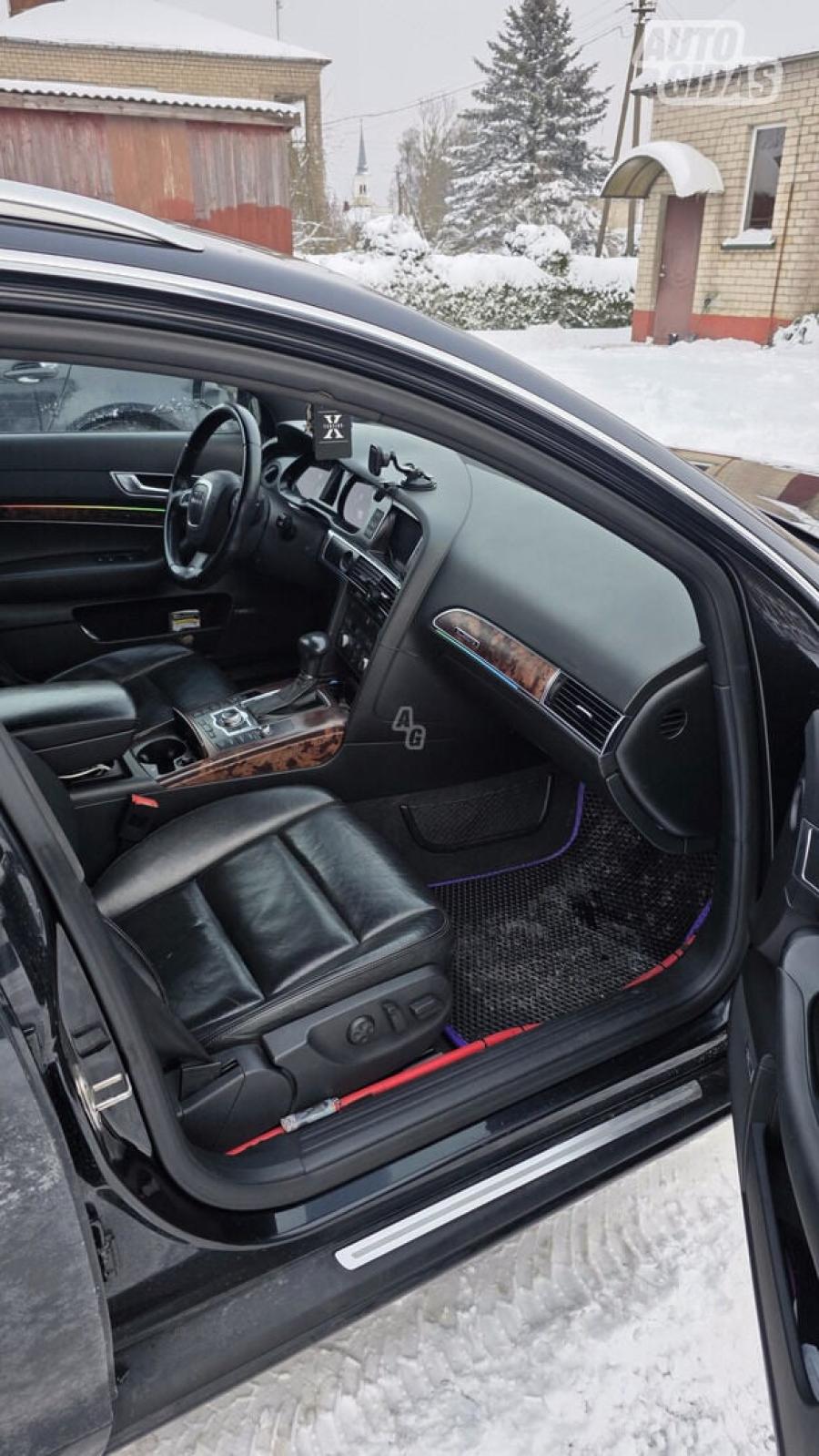 Melns Audi A6 2008 Tauragė, ar dzinēja tilpumu 3.00 L un nobraukumu 398 tūkst. km par 4000 €, foto 4 vietnē AUTOMOTO.COM.LV