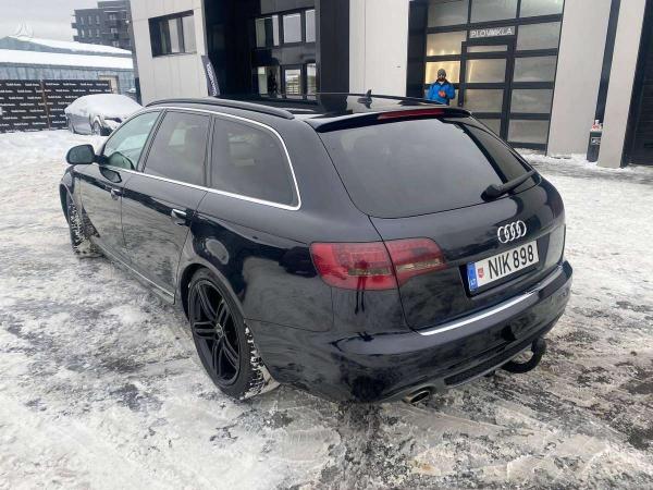 Black Audi A6 2008 in Vilnius, with an engine capacity of 2.97 L and mileage of 448 thousand km for 5999 €, photo 3 on AUTOMOTO.COM.LV