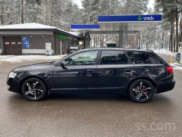 Black Audi A6 2008 in Riga, with an engine capacity of 3.00 L and mileage of 0 thousand km for 6499 €, photo 2 on AUTOMOTO.COM.LV