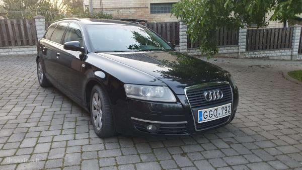 Melns Audi A6 2008 Kauņa, ar dzinēja tilpumu 2.70 L un nobraukumu 336 tūkst. km par 3400 €, foto 2 vietnē AUTOMOTO.COM.LV