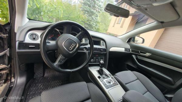 Melns Audi A6 2008 Kauņa, ar dzinēja tilpumu 2.70 L un nobraukumu 336 tūkst. km par 3400 €, foto 7 vietnē AUTOMOTO.COM.LV