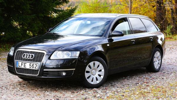Melns Audi A6 2008 Petrikaičiai, ar dzinēja tilpumu 2.00 L un nobraukumu 364 tūkst. km par 4999 €, foto 5 vietnē AUTOMOTO.COM.LV