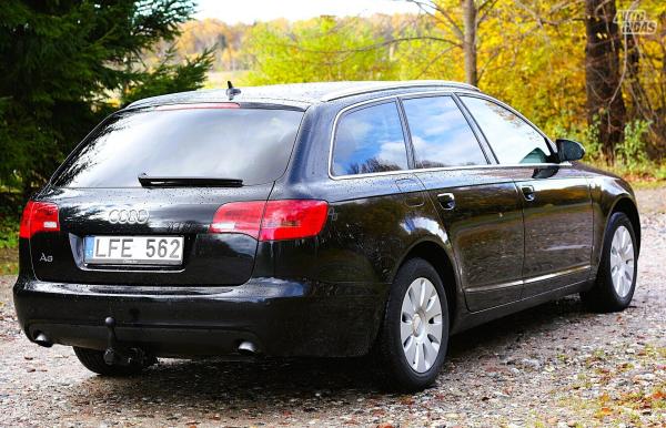 Melns Audi A6 2008 Petrikaičiai, ar dzinēja tilpumu 2.00 L un nobraukumu 364 tūkst. km par 4999 €, foto 10 vietnē AUTOMOTO.COM.LV