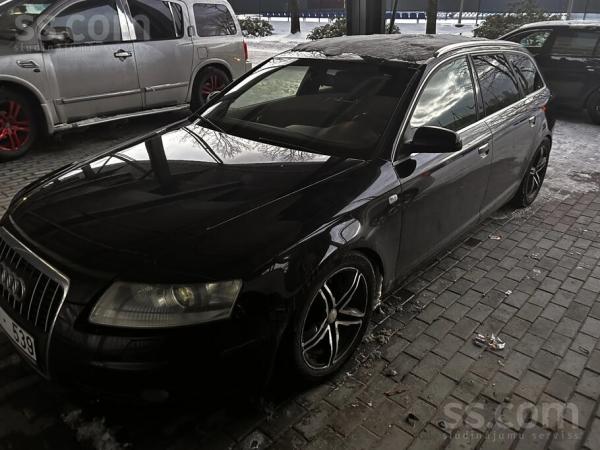 Black Audi A6 2008 in Ventspils, with an engine capacity of 3.00 L and mileage of 413 thousand km for 4000 €, photo 2 on AUTOMOTO.COM.LV