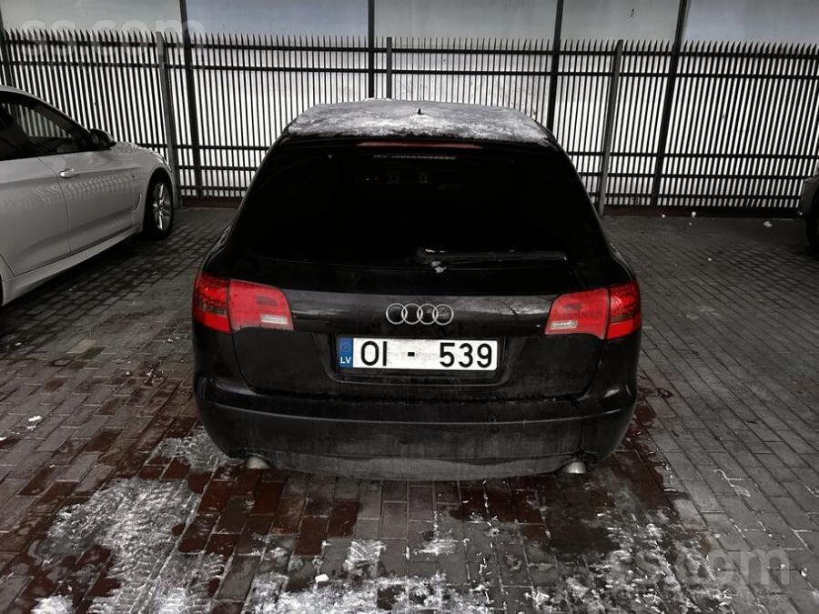 Black Audi A6 2008 in Ventspils, with an engine capacity of 3.00 L and mileage of 413 thousand km for 4000 €, photo 7 on AUTOMOTO.COM.LV