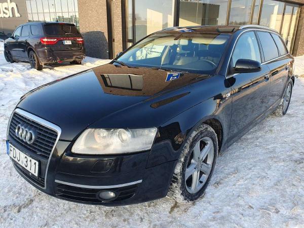 Melns Audi A6 2008 Kauņa, ar dzinēja tilpumu 2.70 L un nobraukumu 480 tūkst. km par 2450 €, foto 1 vietnē AUTOMOTO.COM.LV