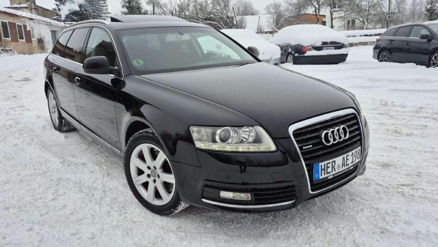 Melns Audi A6 2008 Utena, ar dzinēja tilpumu 3.00 L un nobraukumu 266 tūkst. km par 4600 €, foto 1 vietnē AUTOMOTO.COM.LV