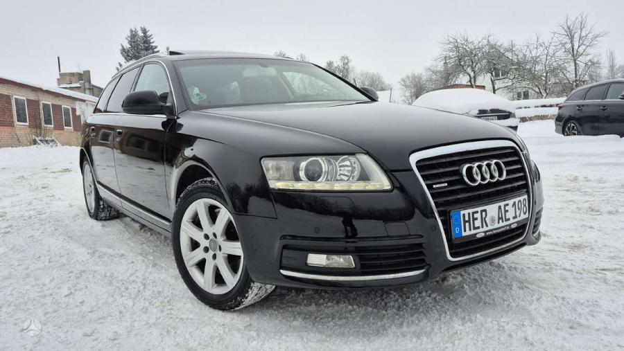 Melns Audi A6 2008 Utena, ar dzinēja tilpumu 3.00 L un nobraukumu 266 tūkst. km par 4600 €, foto 2 vietnē AUTOMOTO.COM.LV