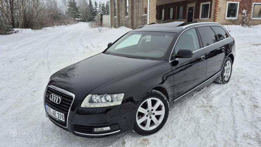 Melns Audi A6 2008 Utena, ar dzinēja tilpumu 3.00 L un nobraukumu 266 tūkst. km par 4600 €, foto 9 vietnē AUTOMOTO.COM.LV