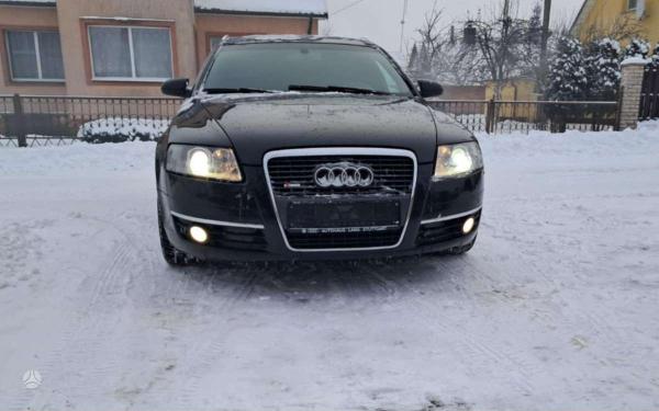 Black Audi A6 2008 in Vilnius, with an engine capacity of 2.97 L and mileage of 273 thousand km for 5350 €, photo 1 on AUTOMOTO.COM.LV